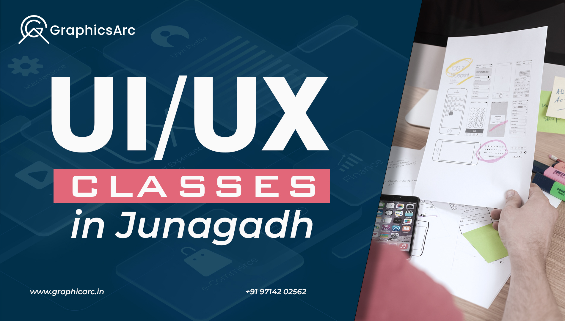 Top Ui Ux Classes In Junagadh Learn Ui Ux Design With Graphicarc 4104